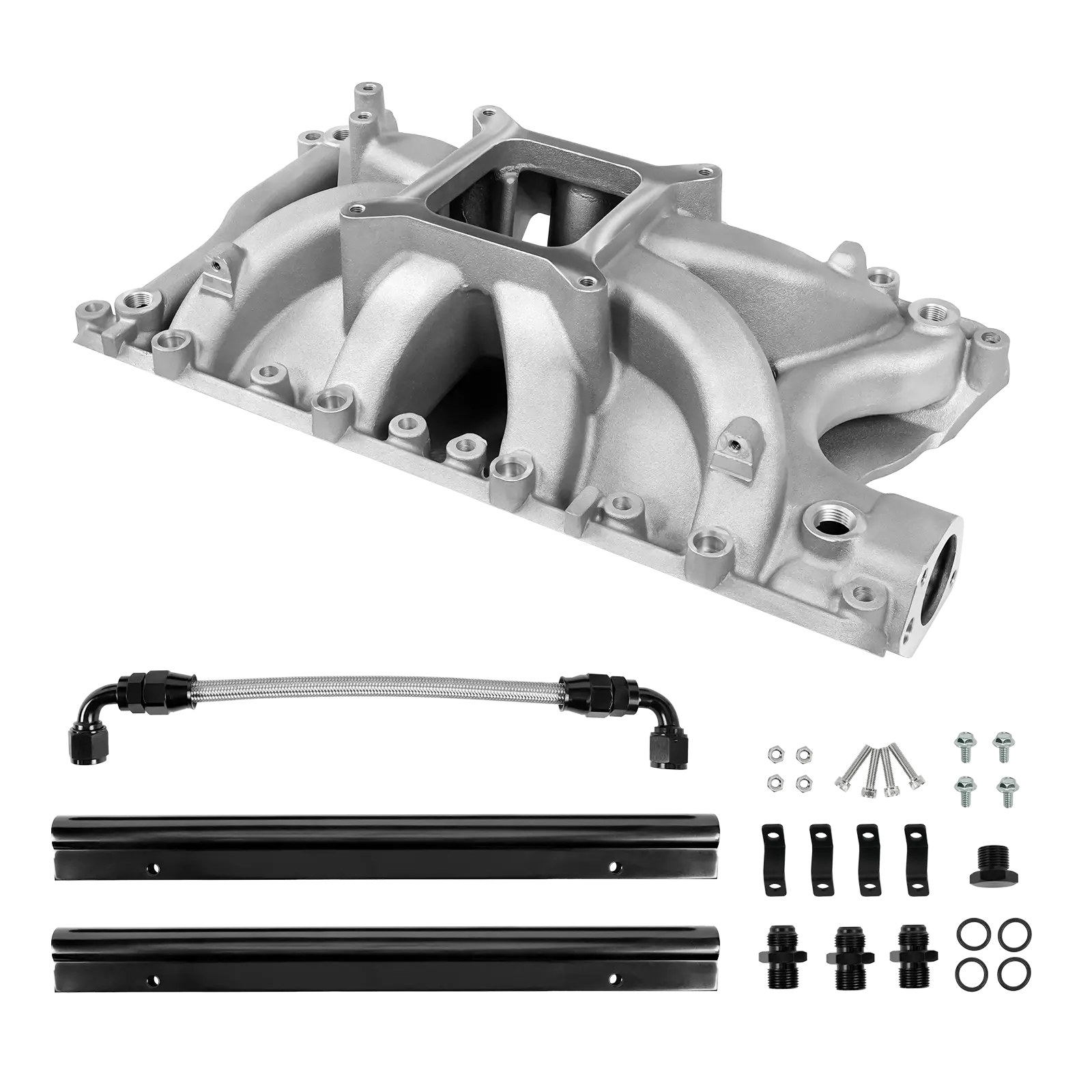 SBF 351W Mid-Rise Cast Intake Manifold