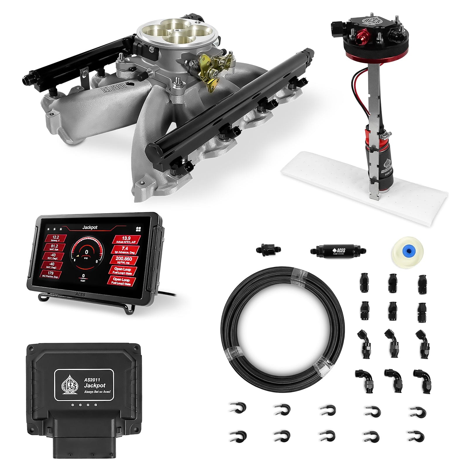 Jackpot LS & LS Pro Master Kits with Tight Fit In-Tank Pump Module + 4